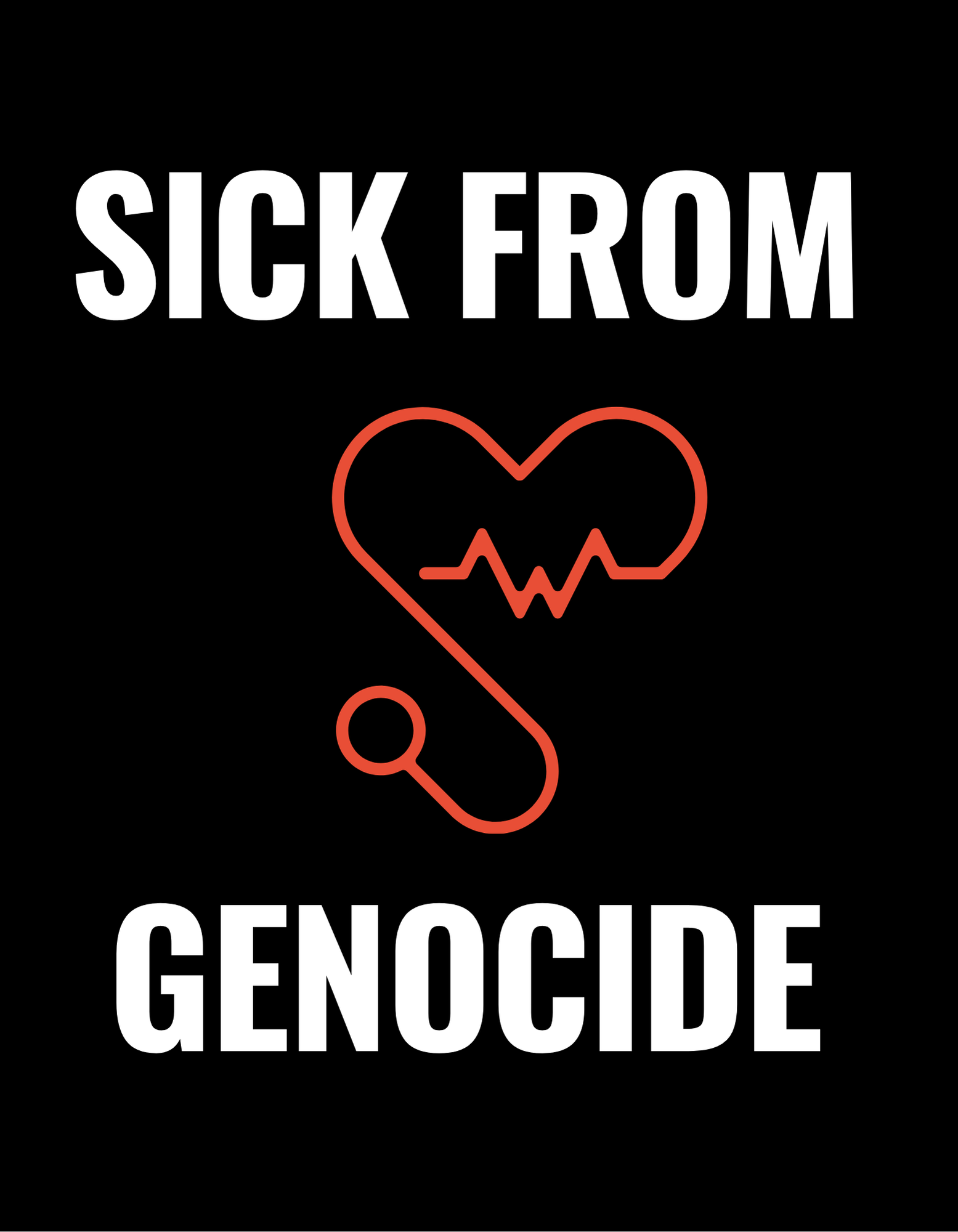 Sick From Genocide – DAG Shop