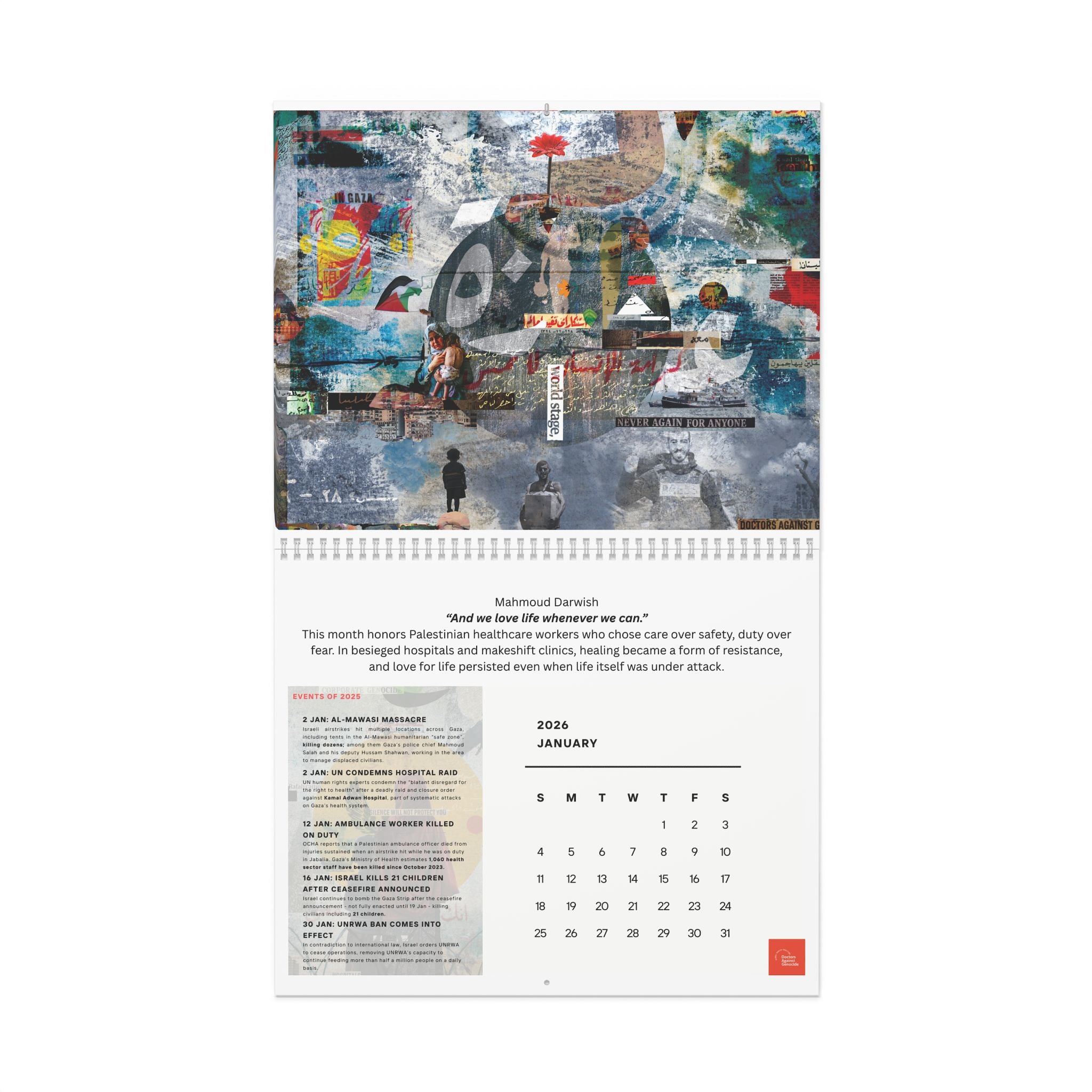 DAG 2026 Calendar – DAG Shop